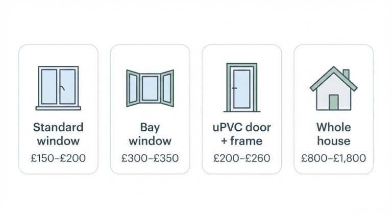 uPVC Window Painting Cost UK (2026 Prices + Quote Tips)
